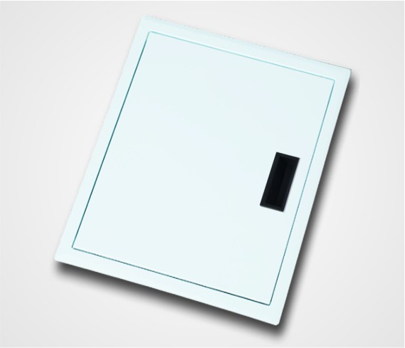 System B5 - Access panel sheet steel with magnetic lock