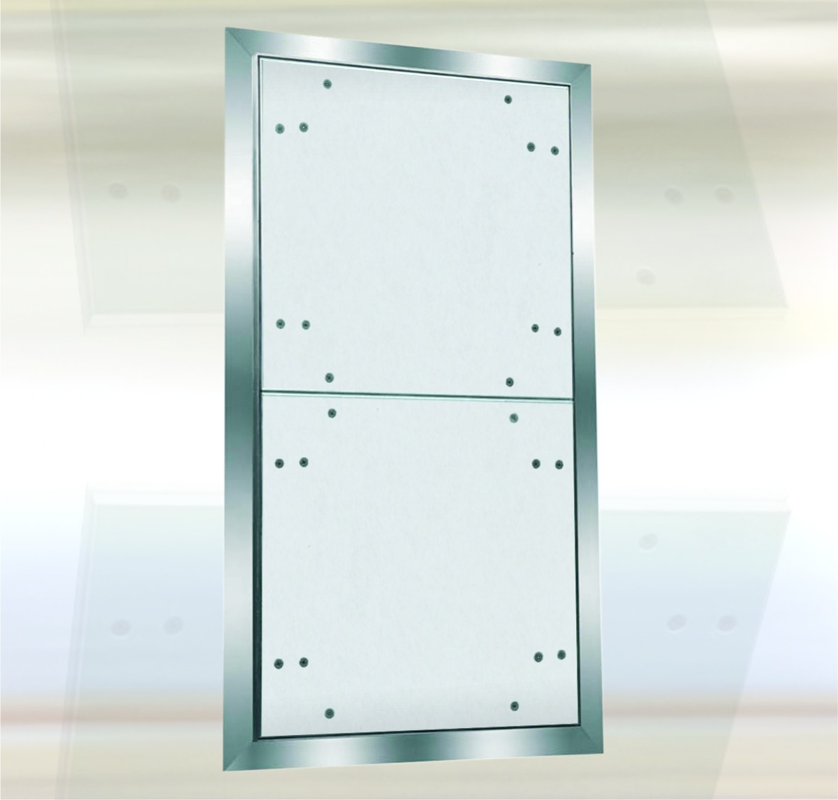Access panel alu with oversized multi-door - System F1/F2