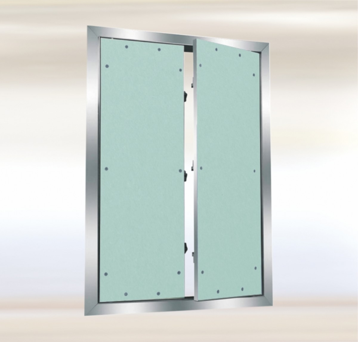 Access panel alu with oversized multi-door - System F1/F2