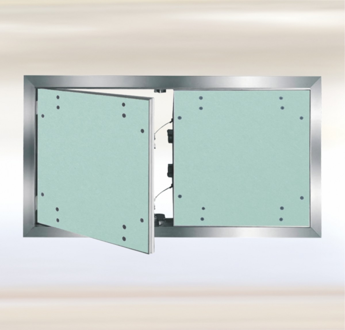 Access panel alu with oversized multi-door - System F1/F2